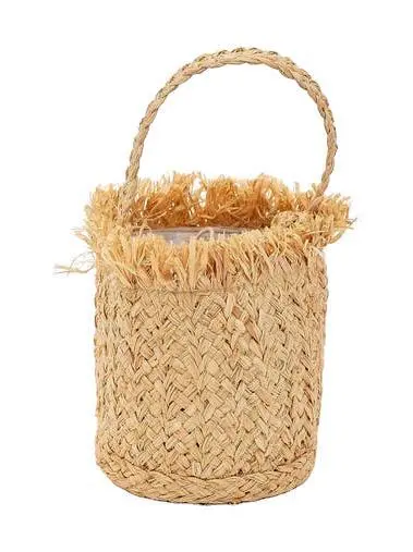 Hat Attack Margo Mini Fringe Bag - Natural