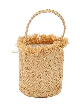 Hat Attack Margo Mini Fringe Bag - Natural