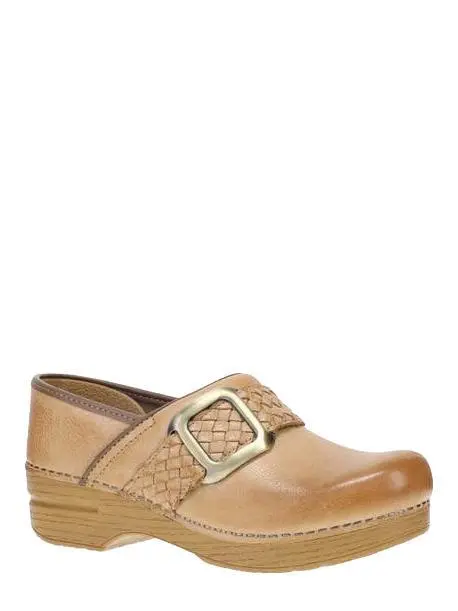Dansko Braided Clogs - Honey