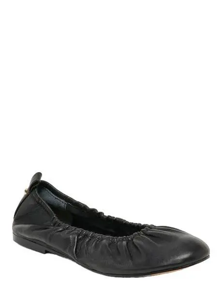 Dolce Vita Conrad Ballet Flat - Black Leather