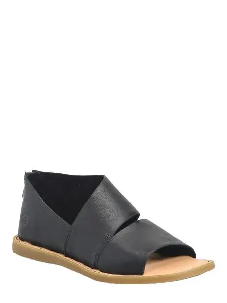 BØRN Mila Sandal - Black Leather
