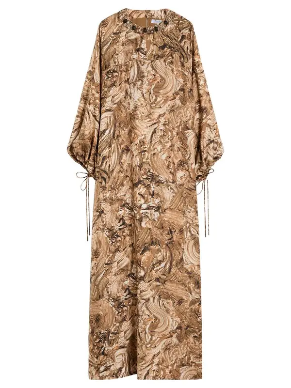 Max Mara Silk Tunic Gown - Yellow