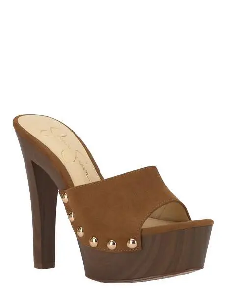 Jessica Simpson Platform Slide Sandal - Tuscan Tan
