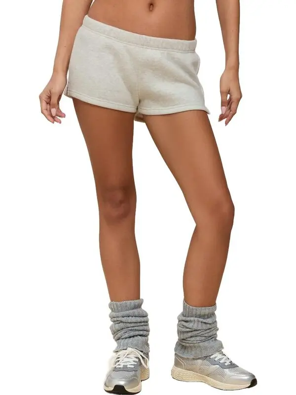 EDIKTED Bronte Sweat Shorts - Gray-melange