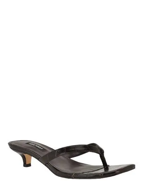 Nine West Cassa Sandal - Dark Brown