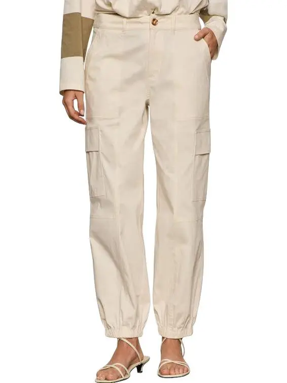 Sanctuary Vista Cargo Pants - Collagen White