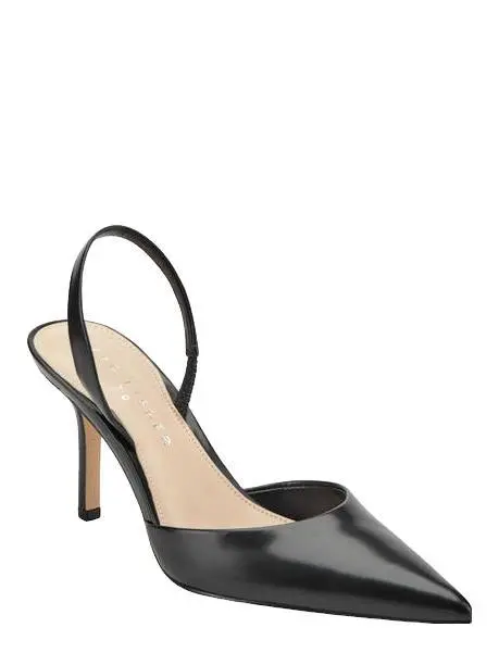 Marc Fisher Noland Leather Pumps - Black
