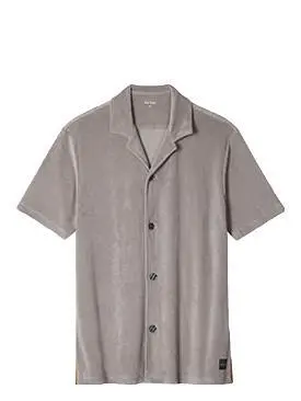 Paul Smith Towelling Lounge Shirt - Grey