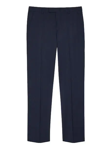 Paul Smith Check Wool Trousers - Blue