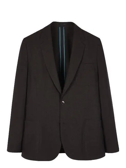 Paul Smith Unlined Patch Pocket Blazer - Brown