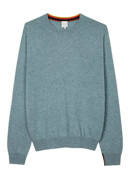 Paul Smith Cashmere Crew Neck Sweater - Blue