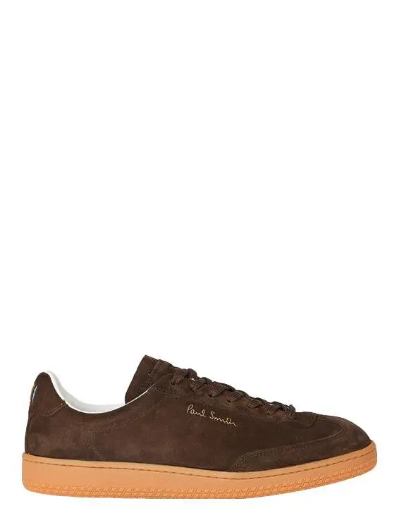 Paul Smith Dark Suede Como Trainers - Brown