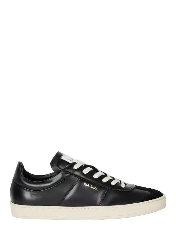 Paul Smith Leather Foley Trainers - Black