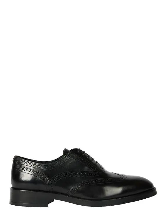 Paul Smith Leather Brogues - Black