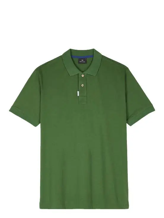 Paul Smith Forest Organic Cotton Polo Shirt - Green