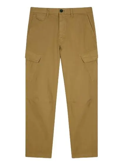 Paul Smith Light Broad Stripe Zebra Cargo Trousers - Brown