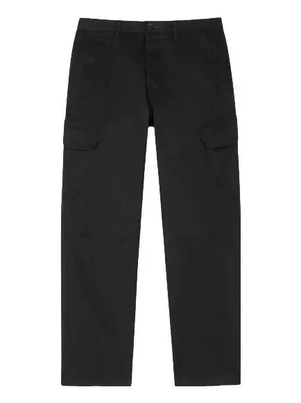 Paul Smith Broad Stripe Zebra Cargo Trousers - Black