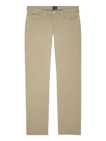 Paul Smith Tapered-fit Cotton-linen Jeans - Green