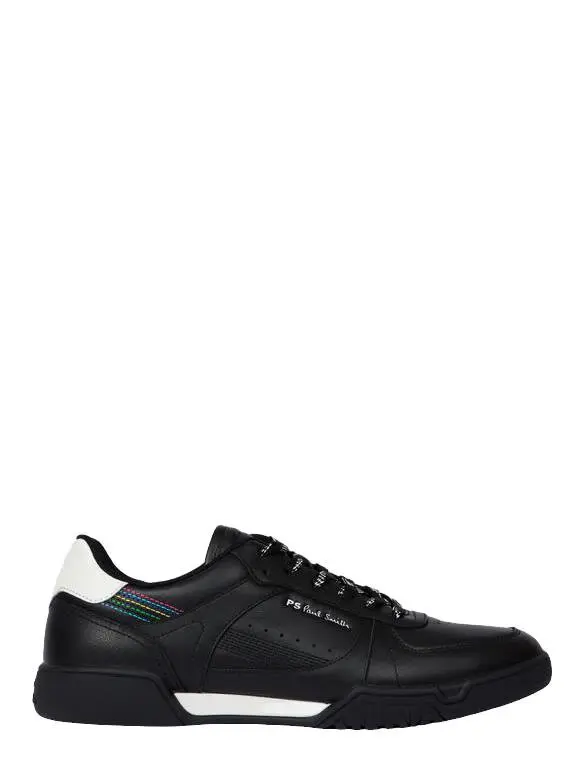 Paul Smith Leather 'colson' Trainers - Black