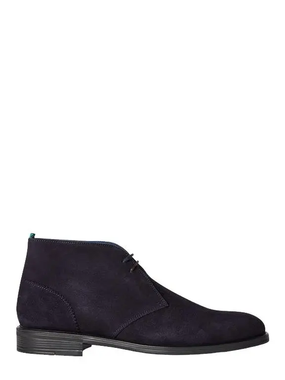 Paul Smith Drummond Suede Boots - Blue