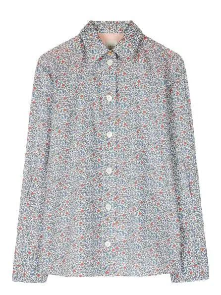 Paul Smith Tailored-fit Floral Print Shirt - Multicolour