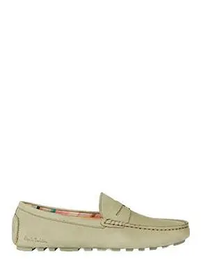 Paul Smith Tibbs Moss Driving Loafers - Green