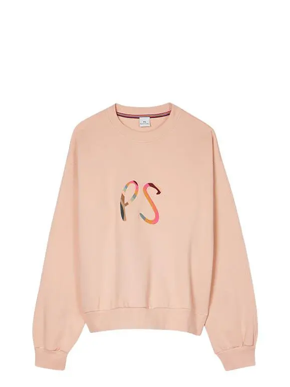 Paul Smith Swirl' Logo Sweatshirt - Brown