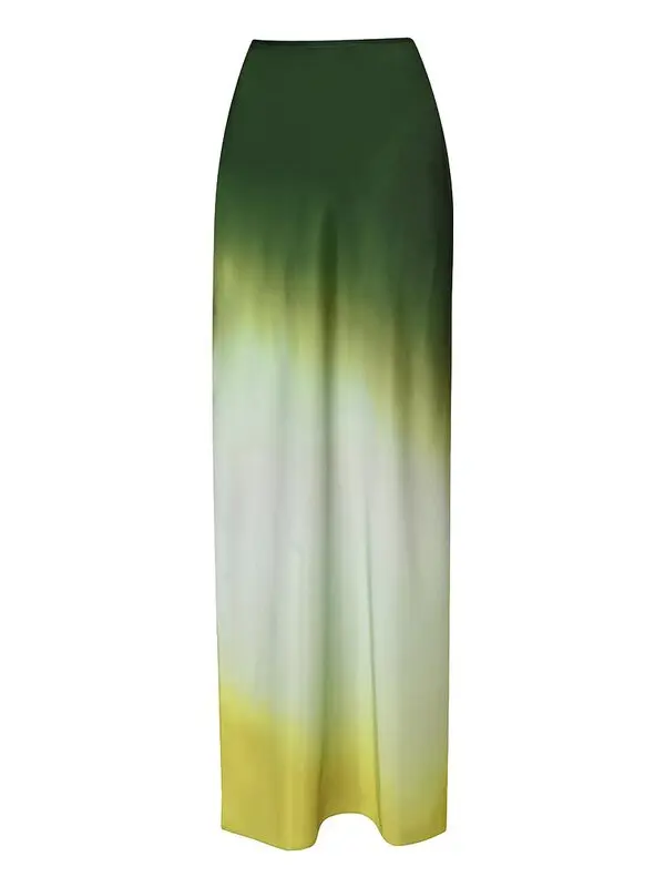 RAT & BOA Dip-dyed Maxi Skirt - Green