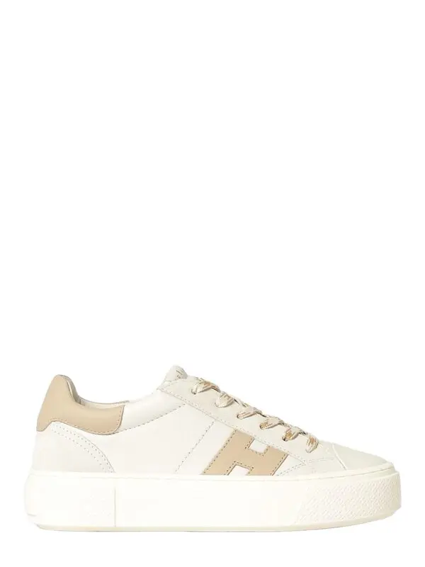 Hogan Low Top Sneakers - Beige