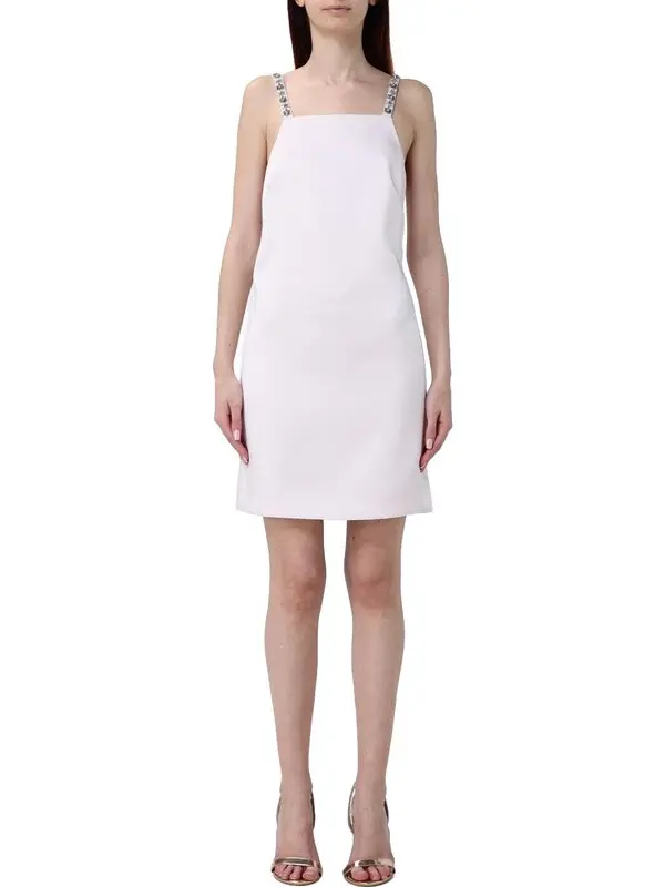 TWINSET Embellished Strap Mini Dress - Pink