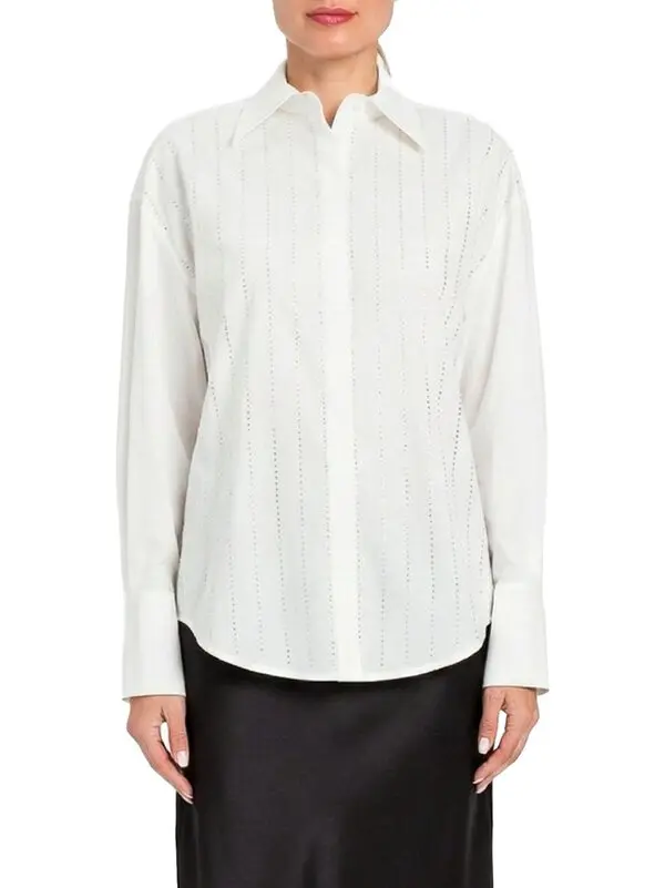 TWINSET Button Down Shirt - White