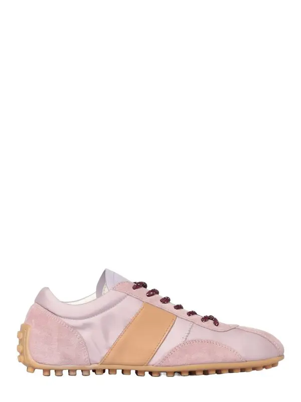 TOD'S Lace Up Sneakers - Pink