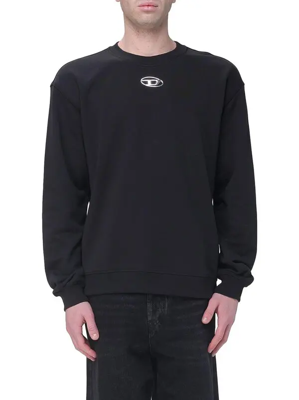 DIESEL® Long Sleeve Sweatshirt - Black