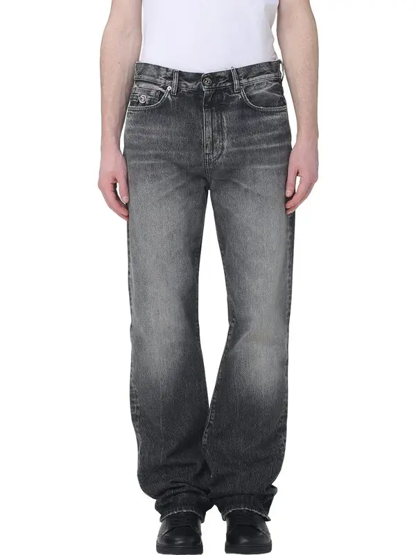 Versace Straight Leg Jeans - Grey