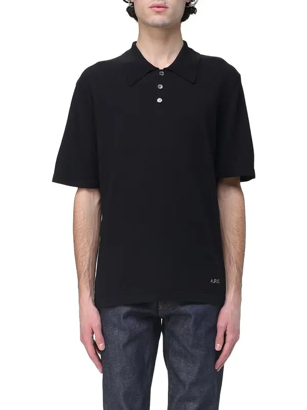 A.p.c. Polo Shirt - Black