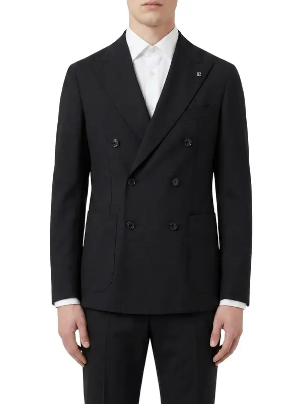 Tagliatore Double-breasted Jacket - Black