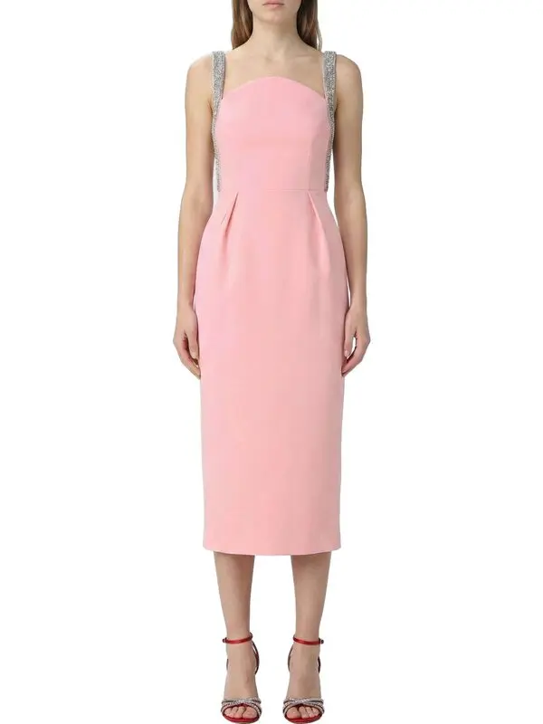 Rebecca Vallance Sleeveless Midi Dress - Pink