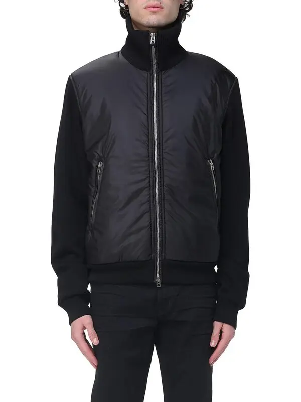 TOM FORD Bomber Jacket - Black