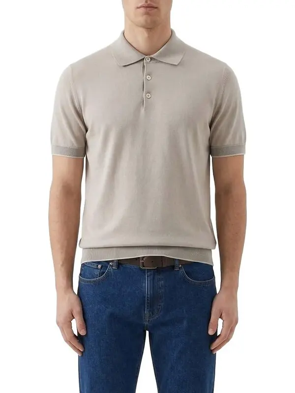 Brunello Cucinelli Polo Shirt - Sand