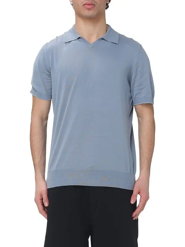 Brunello Cucinelli Polo Shirt - Gnawed Blue