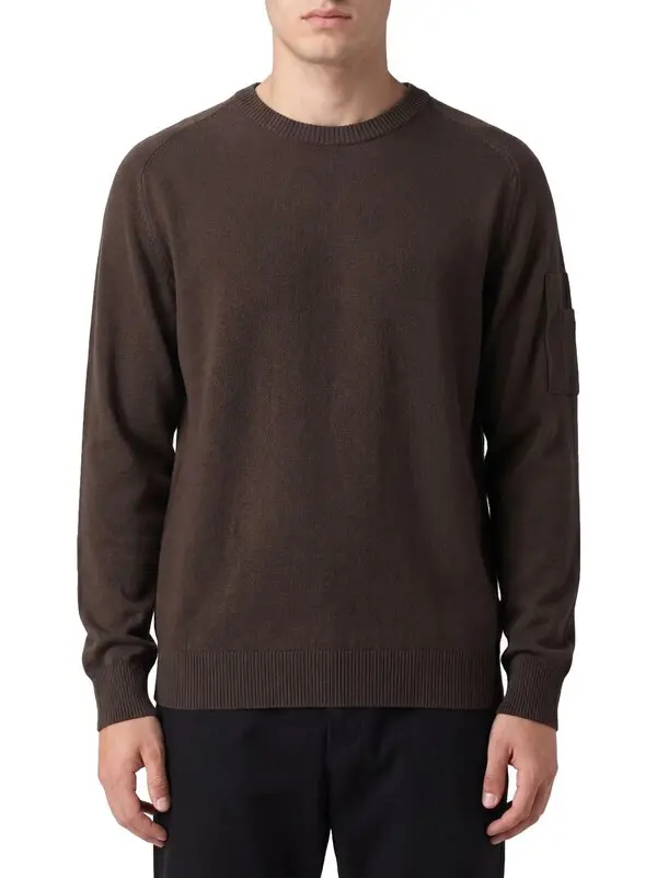 C.P. COMPANY Crew Neck Sweater - Green