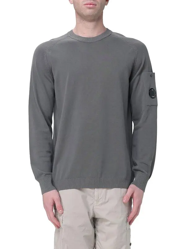 C.P. COMPANY Pullover Sweater - Grey