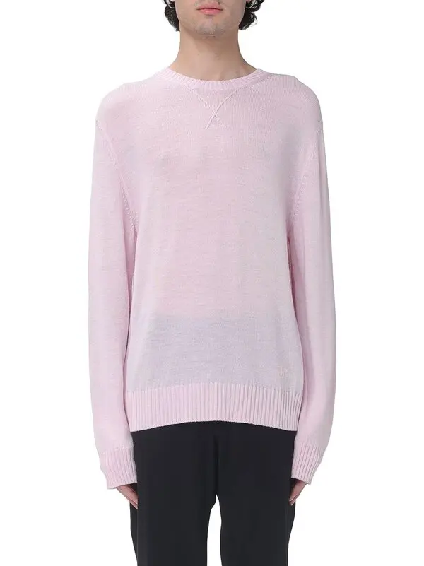 JIL SANDER Crew Neck Sweater - Pink
