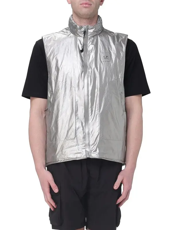 C.P. COMPANY Series Gilet A.a.c - Silver