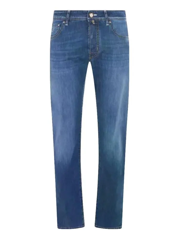 Jacob Cohen Jeans With Stitching - Blue