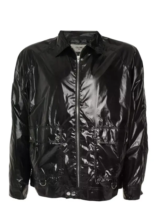 Celine Technical Windbreaker Jacket - Black