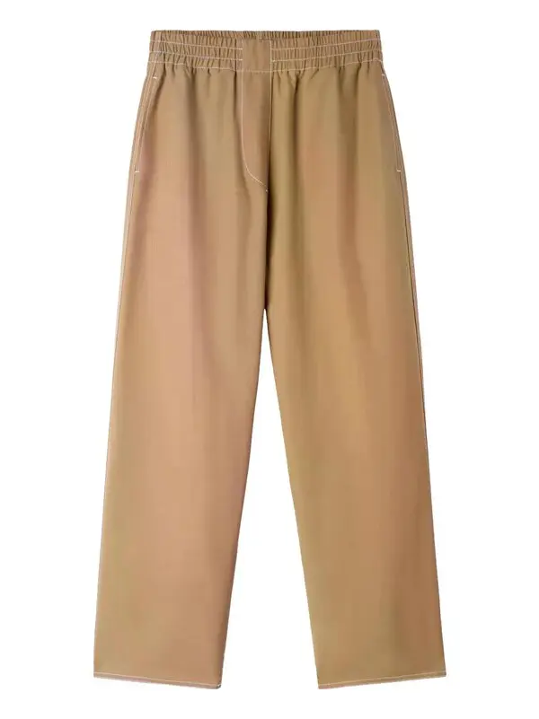 Sunnei Straight-leg Trousers - Neutrals
