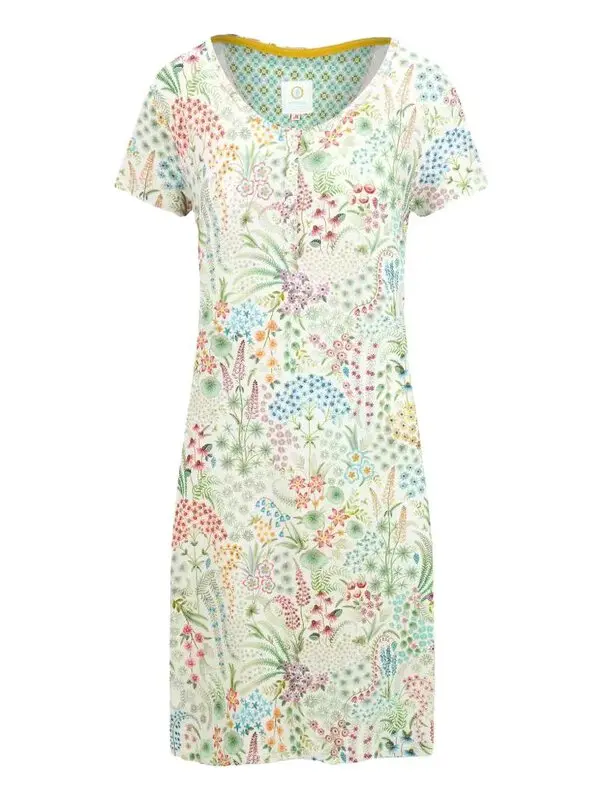 PIP STUDIO Floral Print Nightdress - Neutrals