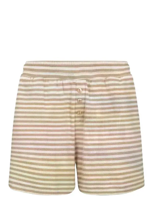 PIP STUDIO Striped Shorts - Neutrals
