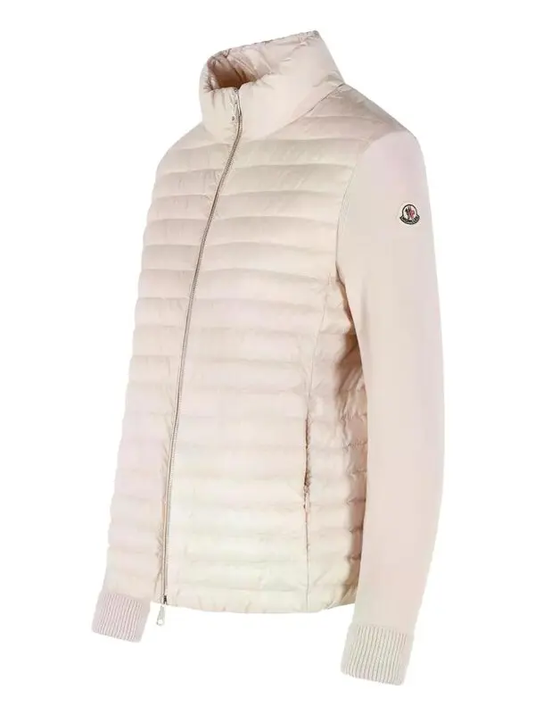 Moncler Padded Zip-up Cardigan - Pink
